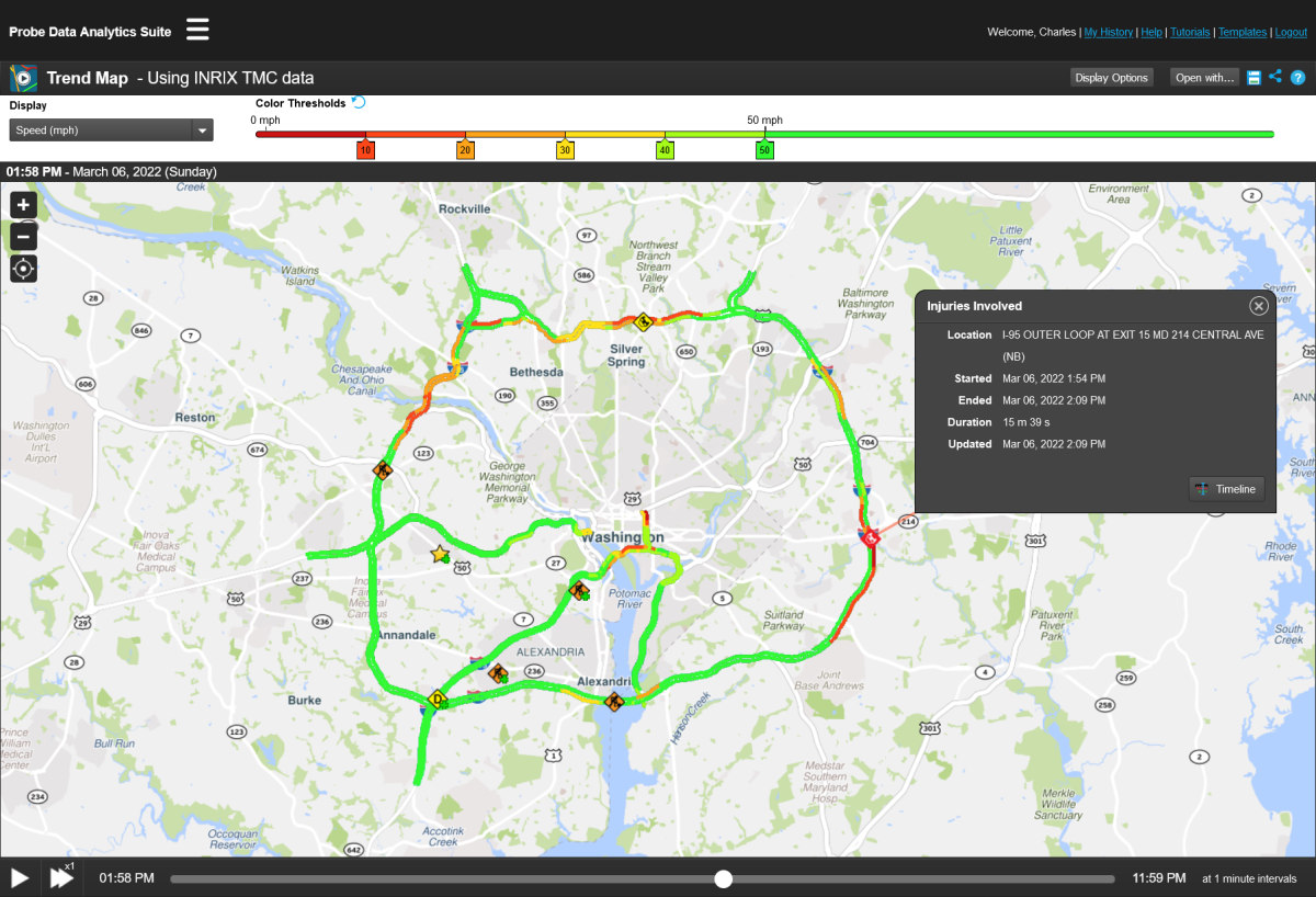 Probe Data Analytics Suite – CATT Lab